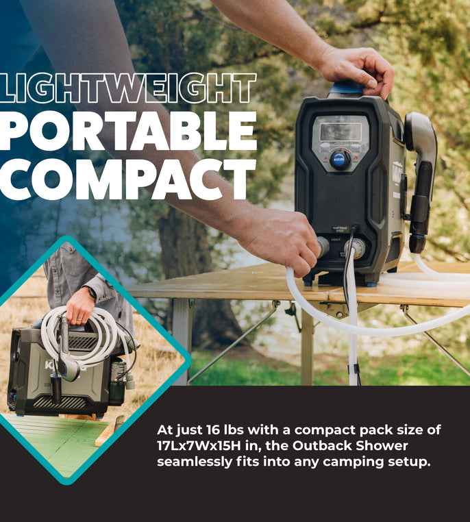 Outback Shower – Portable Camp Showers | Kakadu USA
