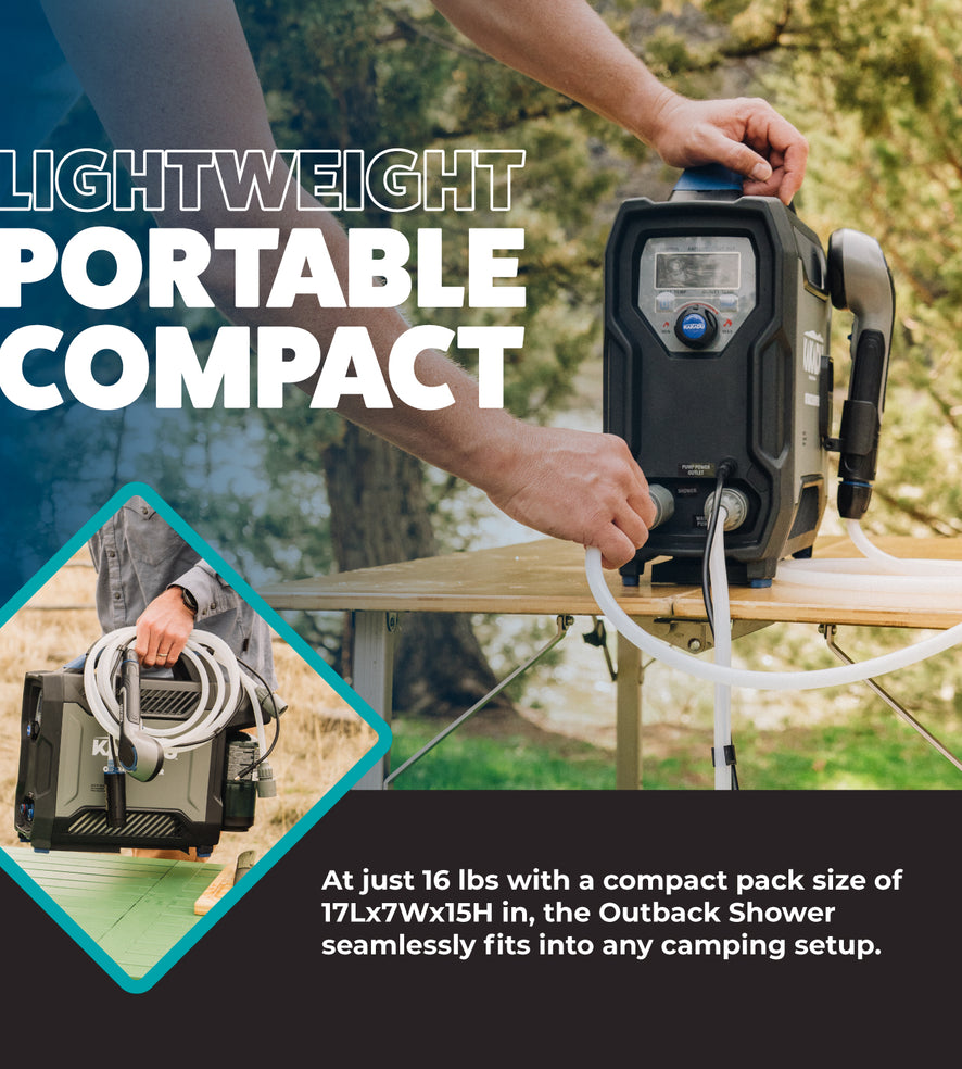 Outback Shower – Portable Camp Showers | Kakadu USA